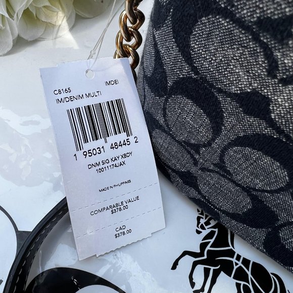 Coach | Bags | Coach Kay Crossbody In Signature Chambray C865 | Poshmark